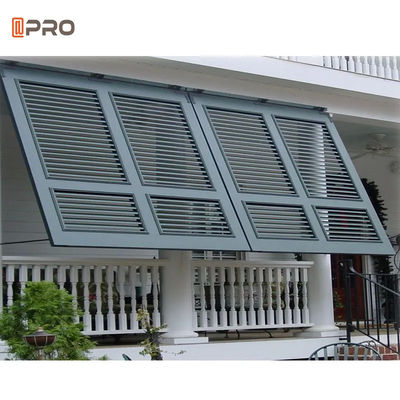 Cửa sổ chớp bằng nhôm châu Âu Bộ phận cửa chớp có thể di chuyển được ...